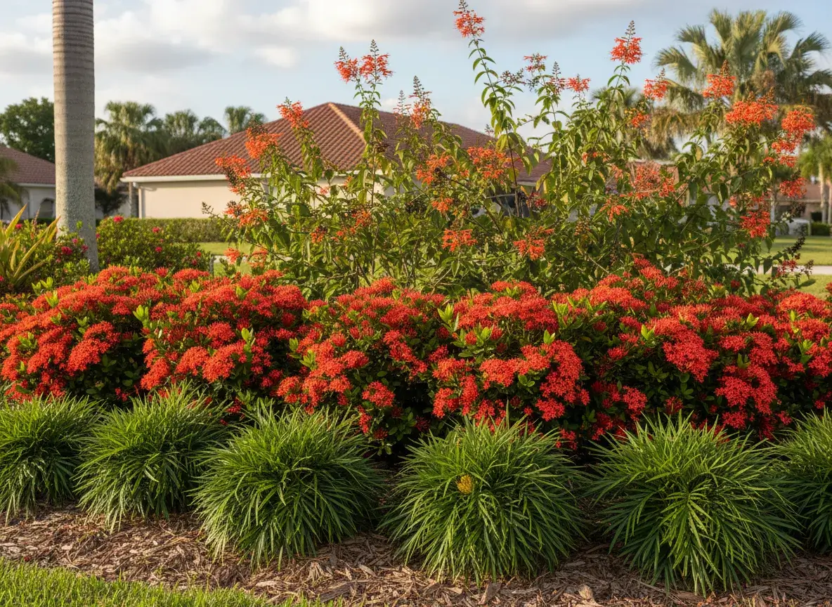 Layered Landscape Design in Sarasota | Make Your Yard Look Like Art